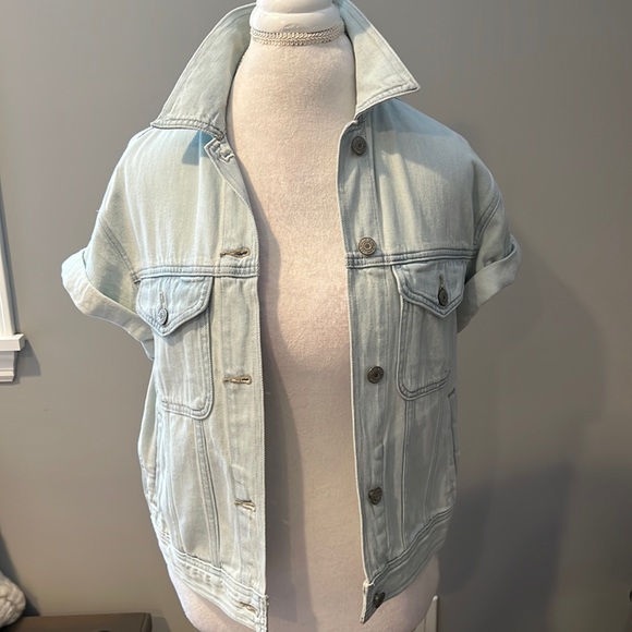 Jackets & Coats | Gap 1969 Short Sleeve Denim Jacket | Poshmark